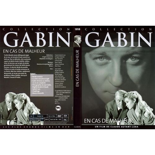 En Cas De Malheur COLLECTION GABIN DVD Jean Gabin - Brigitte Bardot | Rakuten