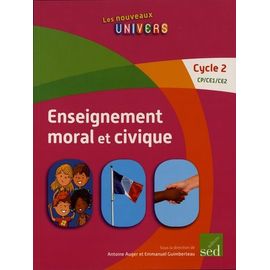 Enseignement Moral Et Civique Cycle 2 (Cp/Ce1/Ce2) | Rakuten