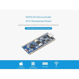 Esp32-S3 Carte De Développement Support Wi-Fi 2.4 Ghz + Bluetooth Le Dual-Mode, Microcontrôleur ...