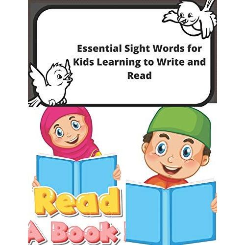 Essential Sight Words for Kids Learning to Write and Read: Learn, Trace ...
