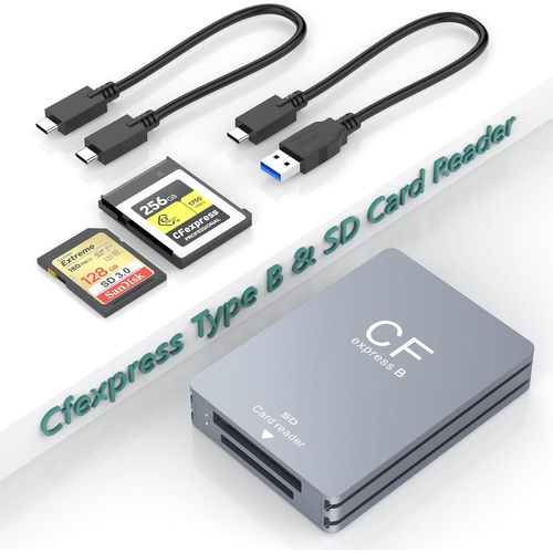 Express Type B & Usb Sd Card Reader, Lecteur Express Type B Usb 3.2 Gen ...