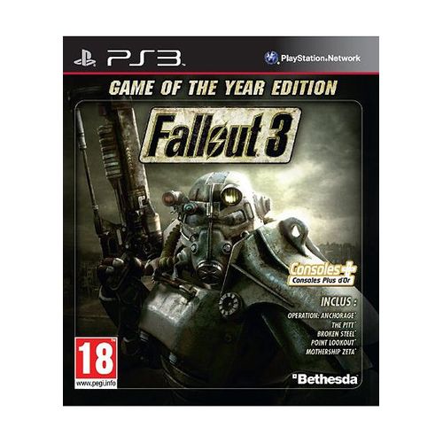 Fallout 3 - Game Of The Year PS3 - Jeux Vidéo | Rakuten