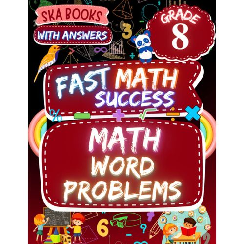 Fast Math Success: Math Word Problems Grade 8: 8th Grade Multi Step ...