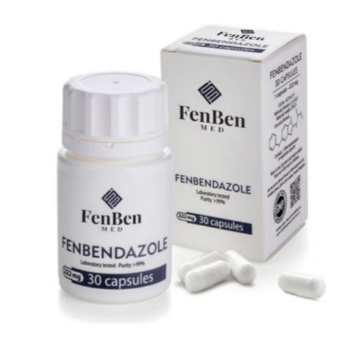 Fenbendazol 222mg, 30 Capsules, Purity 99%, by Fenben Med, Certified ...