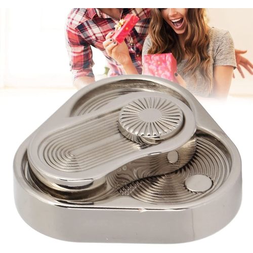 Fidget Slider, Triangle Magnétique Rotation EDC Adulte Métal Fidget Toy ...