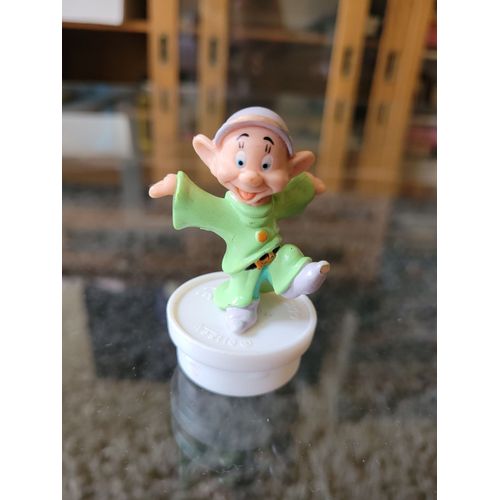 Figurine bouchon Smarties Disney Simplet Blanche Neige et les 7 Nains ...