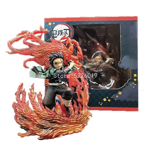 Figurine De Dessin Animé Demon Zero 21cm Kamado Tanjirou Hinokami ...