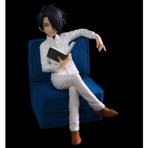 Figurine du dessin animé japonais The promise Neverland canapé assis ...