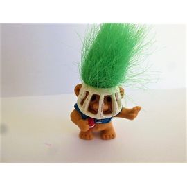 Figurine embout de crayon weetos troll rugby cheveux verts | Rakuten