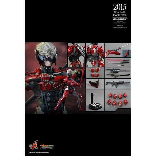 Figurine Hot Toys VGM19 - Metal Gear Rising : Revengeance - Raiden ...