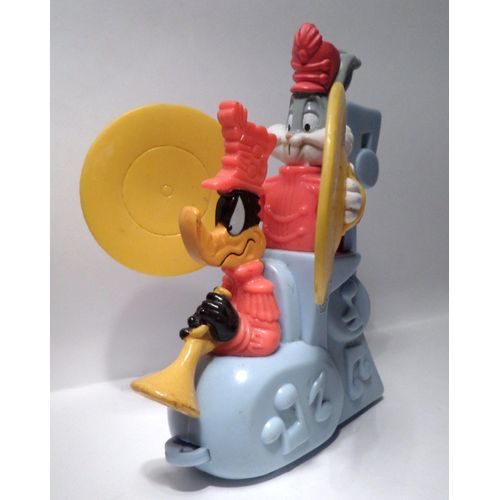 Figurine looney tunes - daffy duck et bugs bunny - happy meal - mcdo ...