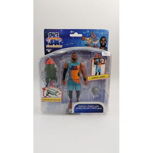 Figurine Space Jam A New Legacy Lecron James with ACME Rocket Pack 4000 ...