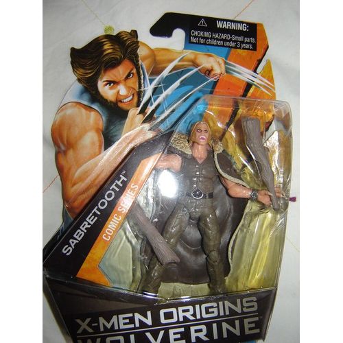 Xmen Origins Wolverine Comic Series Sabretooth 4in Action