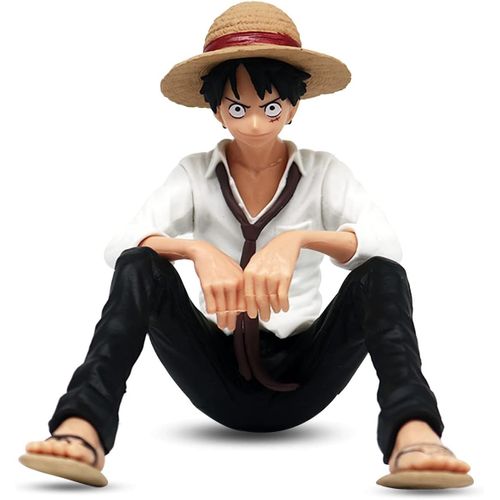 Figurines Cupcake One Piece Luffy Figure Cake Topper Mini One Piece ...