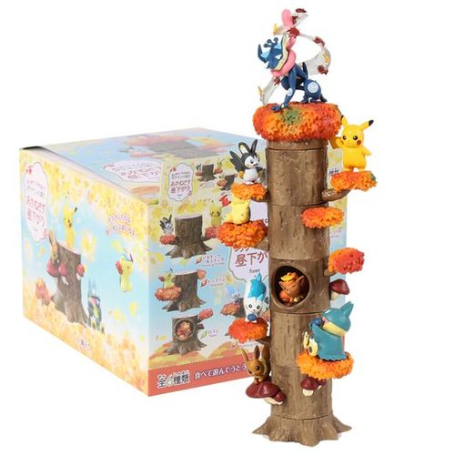 Figurines d'action Pokémon Forest Anime Vol.1-6 Gengar Mew Ditto Cubone ...