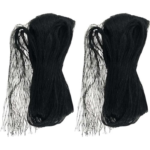 Filet Poules,Filet Anti Oiseaux pour Poulailler,2 Pièces Filet Voliere Poulailler,4m x 10m Filet ...