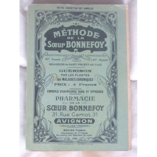 Méthode de la soeur bonnefoy, religieuse de saint vincent de paul | Rakuten