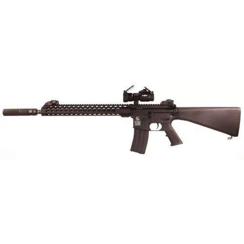 Fusil Colt M16 Keymod AEG Full Métal Cybergun 1.2 joule - Noir | Rakuten