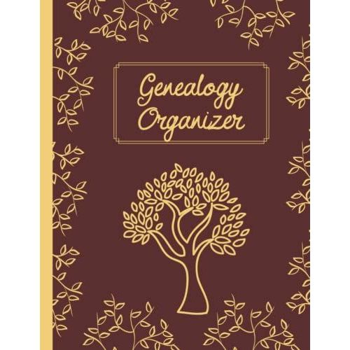 Genealogy Organizer Book: Genealogy Workbook ,ancestry Tree Organizer ...