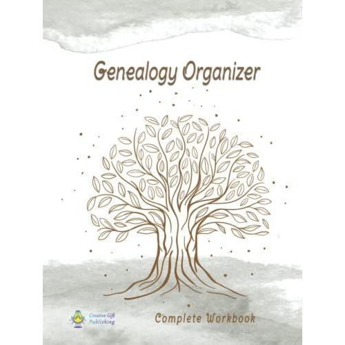 Genealogy Organizer workbook: 16 Unique Design to Your Complete Family ...