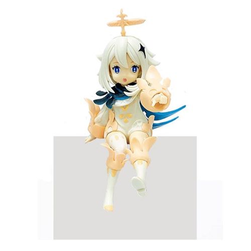 Genshin Impact Ganyu Anime Action Figure Robe de mariée Keqing Paimon ...