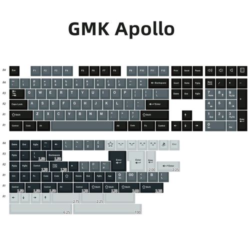 GMK Keycap Clone 8008 Apollo Rome Circus Red Samurai Merlin Cherry ...