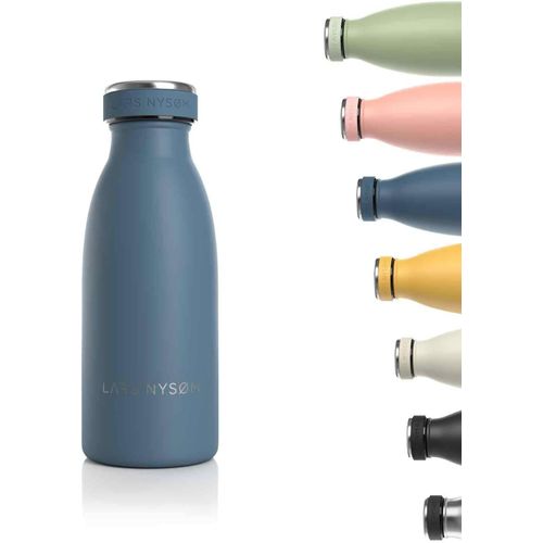 Gourde Inox 350Ml | 0.35L Bouteille D`Eau Isolée | Gourde Étanche Pour Le Sport, La Bicyclette ...
