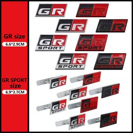 Gr - Gazoo Badge Corps Autocollant Voiture De Course Grille Badge ...