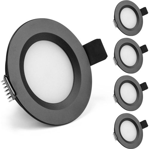 Gr4tec Spot Led Encastrable Extra Plat 12v 4 X 3w Spot Salle De Bain