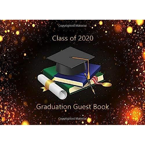 Graduation Guest Book: Memory Book for Graduation | Class of 2020 ...