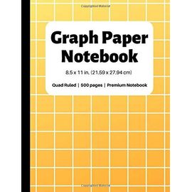 Graph Paper Notebook: 500 Pages, 4x4 Quad Ruled, Grid Paper Composition ...