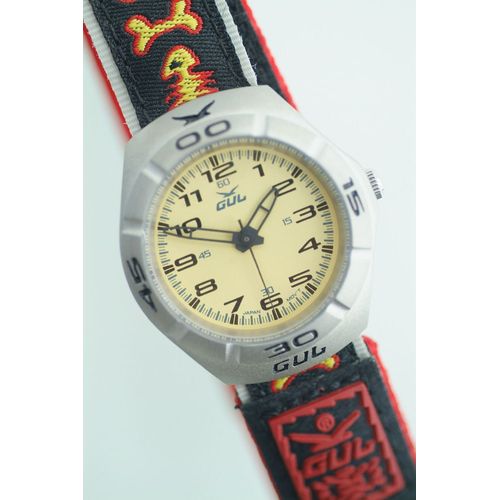 GUL Watch - S30 Yellow Sunray - Bracelet Velcro | Rakuten