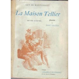 La Maison Tellier - illustrations de René Lelong | Rakuten