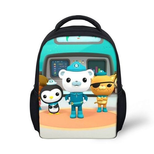 HaoYun Kindergarten Kids Backpack The Octonauts Pattern Babies School ...