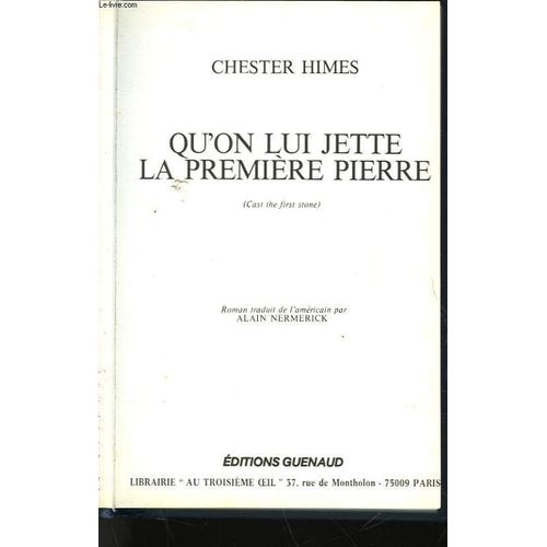 Qu'on Lui Jette La Premiere Pierre - Cast The First Stone | Rakuten