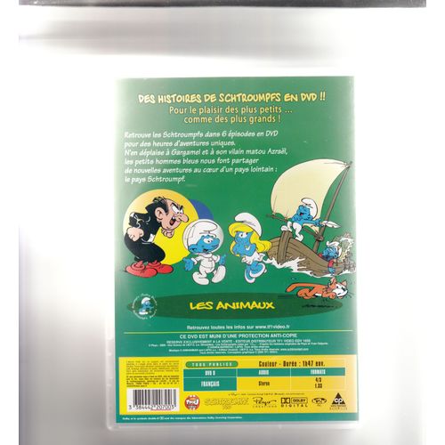 HISTOIRES DE SCHTROUMPFS LES ANIMAUX - DVD Zone 2 | Rakuten
