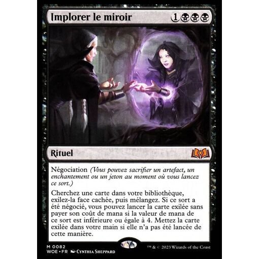 Implorer le miroir - Magic - Les Friches d' Eldraine - M - 82 | Rakuten