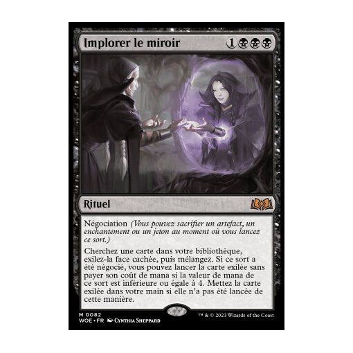 Implorer le miroir - MTG - M - Wilds of Eldraine | Rakuten