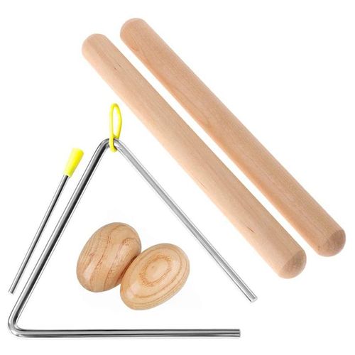 Instrument de Percussion musicale de 6 pouces, bâtons de rythme ...