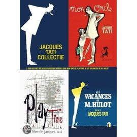 JACQUES TATI coffret 3 DVDs : Mon oncle, Play-time, les vacances de ...