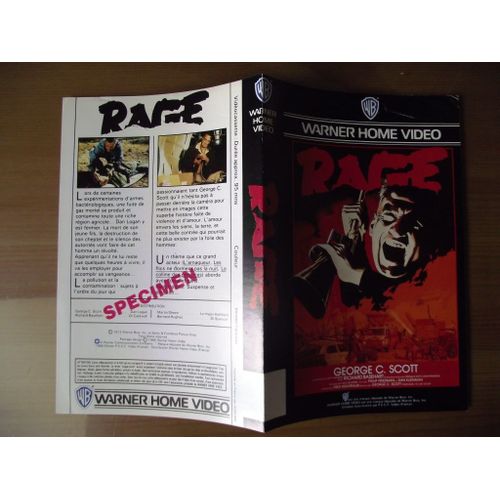 Jaquette en papier glacé SPECIMEN du film:rage | Rakuten