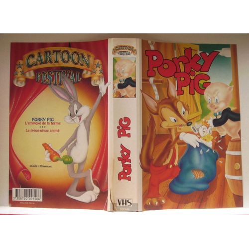 Jaquette VHS - Porky Pig - Cartoon Festival | Rakuten