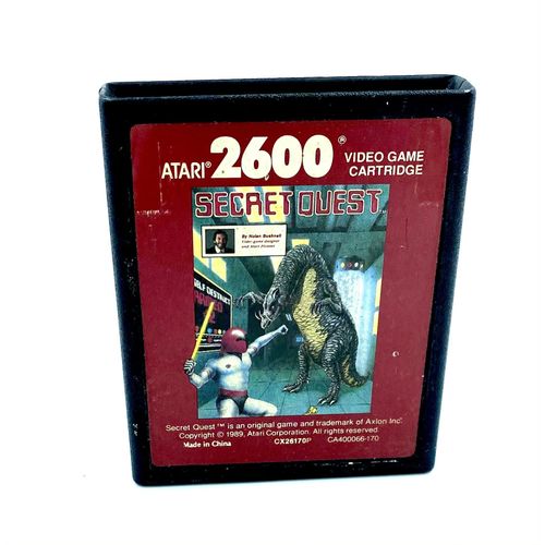 Jeu Atari 2600 Game Program Secret Quest Cartouche seule PAL | Rakuten