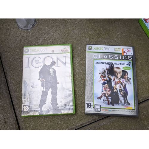 Jeu vidéo def jam icon et dead or Alice 4 fr Xbox 360 | Rakuten