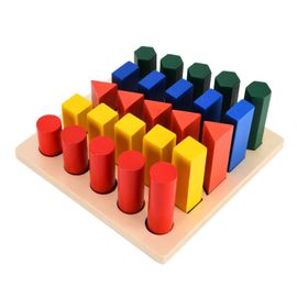 Jouet de Classification en bois Montessori, outils pédagogiques ...