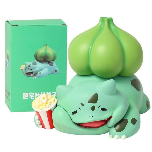 Jouet de poupée de dessin animé Pokemon Fat Bulbasaur carapuce Pikachu ...