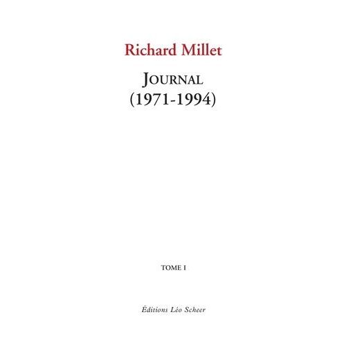 Journal - Tome 1, 1971-1994 - Littérature | Rakuten