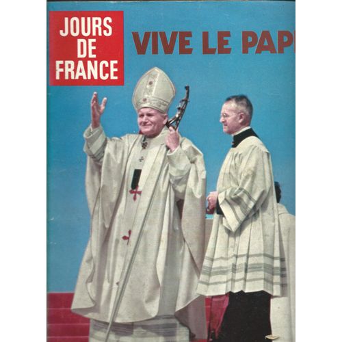 Jours de france 07/06/1980 le pape jean-paul 2, yannick noah, polanski ...