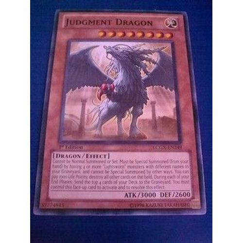 Judgment Dragon (Dragon du Jugement ) - Yu-Gi-Oh! - LCGX-EN249 - C ...