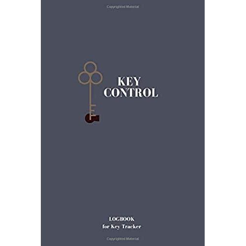 Key Tracker Log Sheet: Key Checkout System, Key Log Sign In And Out ...